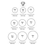 Men's Ring Size Chart - Ring Size Calculator